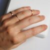 Inside Out ring 14K - Virginia Tzioti